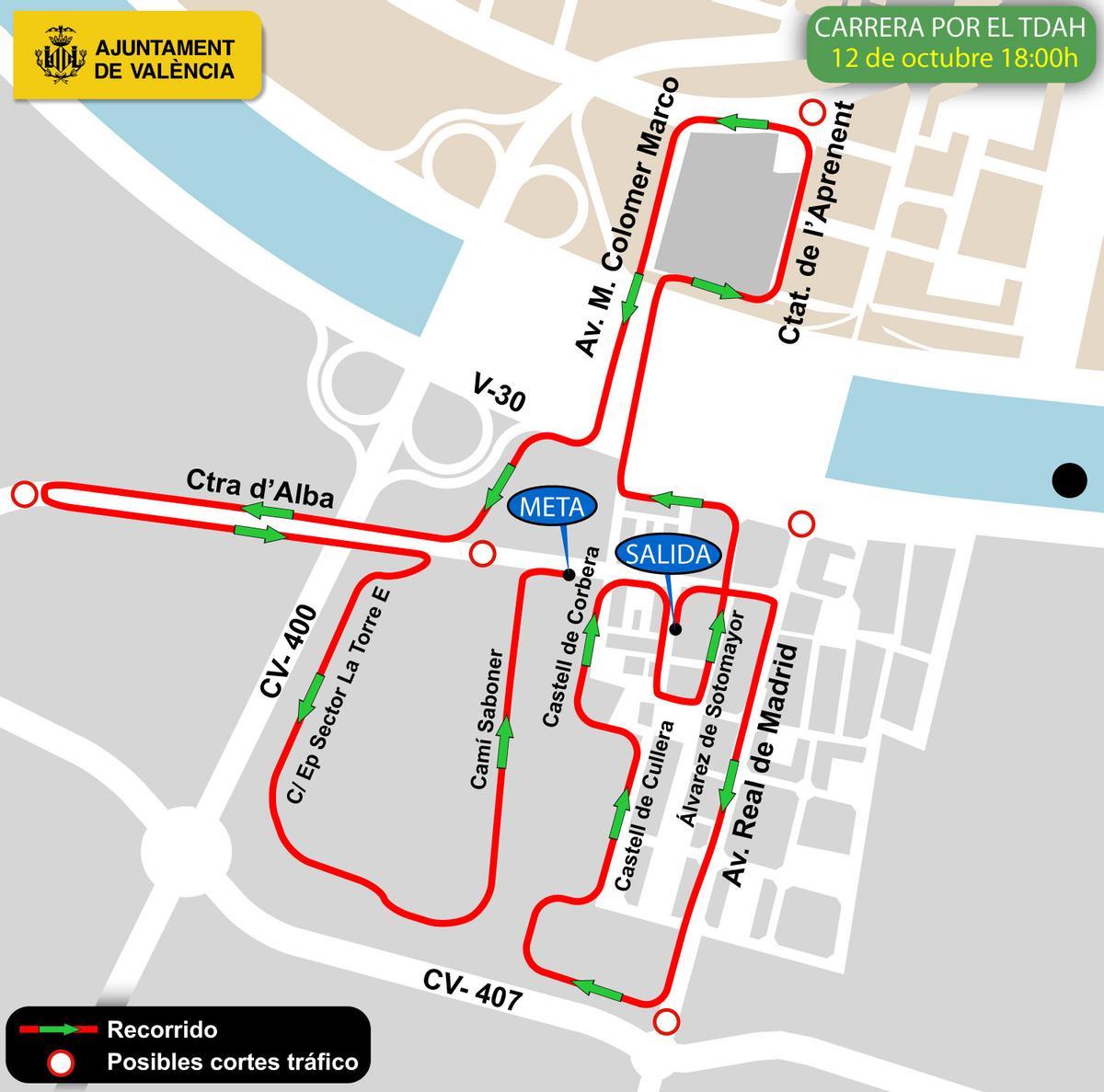 Atletismo, Carrera por el TDAH, La Torre-Faitanar