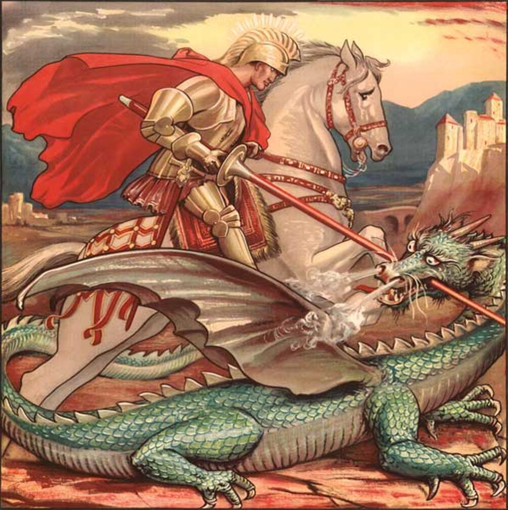San Jorge lucha contra el Dragón por toda Inglaterra - Viajar