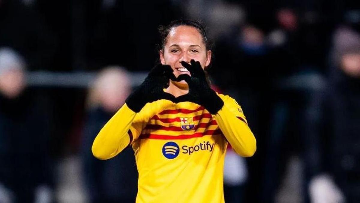 Martina Fernández debuta a la Champions amb gol amb el Barça a Suècia ...