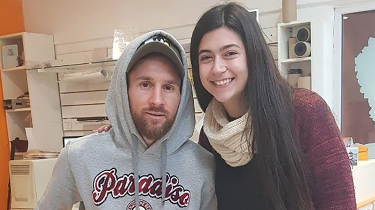 Messi 'revolucionó' un centro comercial con su presencia