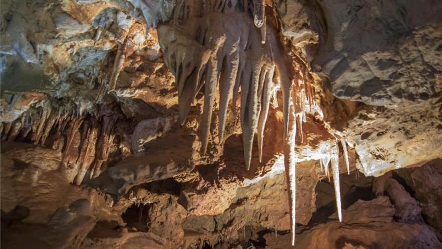 Las grutas cuentan con galerías, salas y pueden aparecer nuevas ...