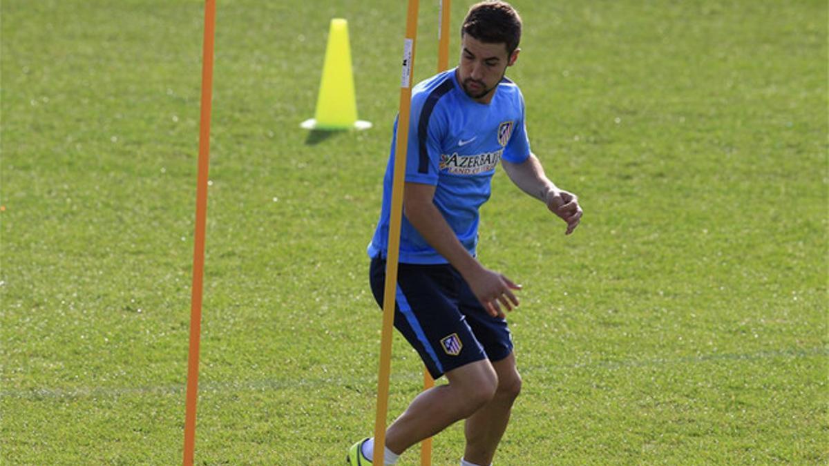 Gabi vuelve con el grupo tras el partido frente al Malmö | liga-bbva