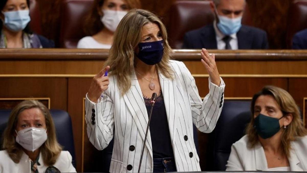 La coletilla de Yolanda Díaz que algunos quieren plasmar en camisetas
