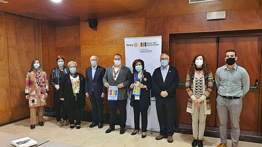 Soledad Carrillo visita el Rotary Club