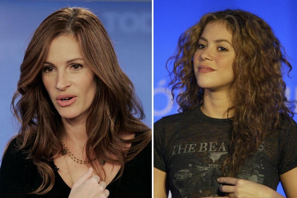 Julia Roberts y Shakira también optan a un Globo de Oro - Cuore