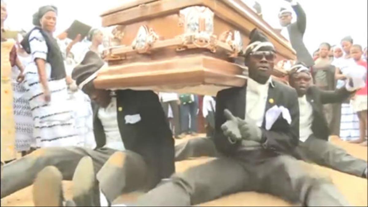 Este es el origen del famoso meme del funeral marchoso