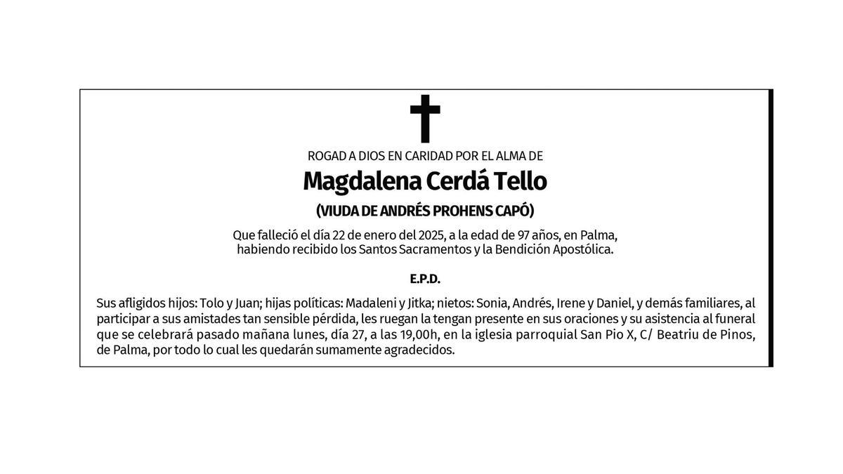 Magdalena Cerdá Tello