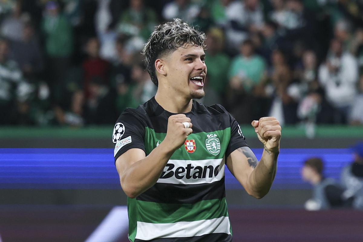 Sporting de Lisboa - Manchester City | El gol de Maximiliano Araujo