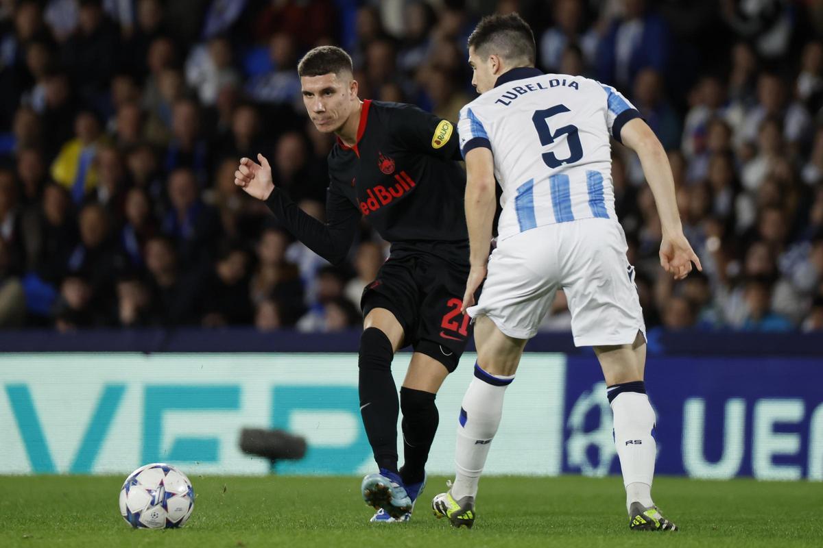 Champions | Real Sociedad - Red Bull Salzburgo, en imágenes