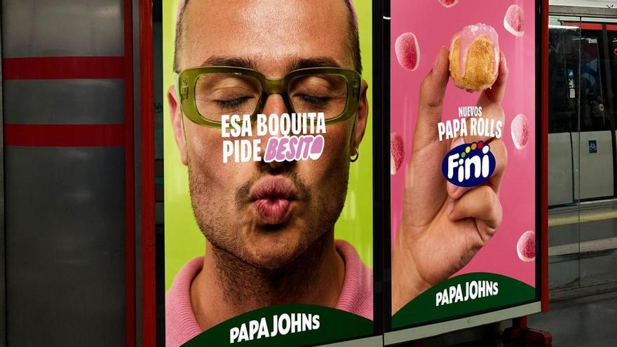 Papa Johns y Fini se dan el beso más dulce del verano