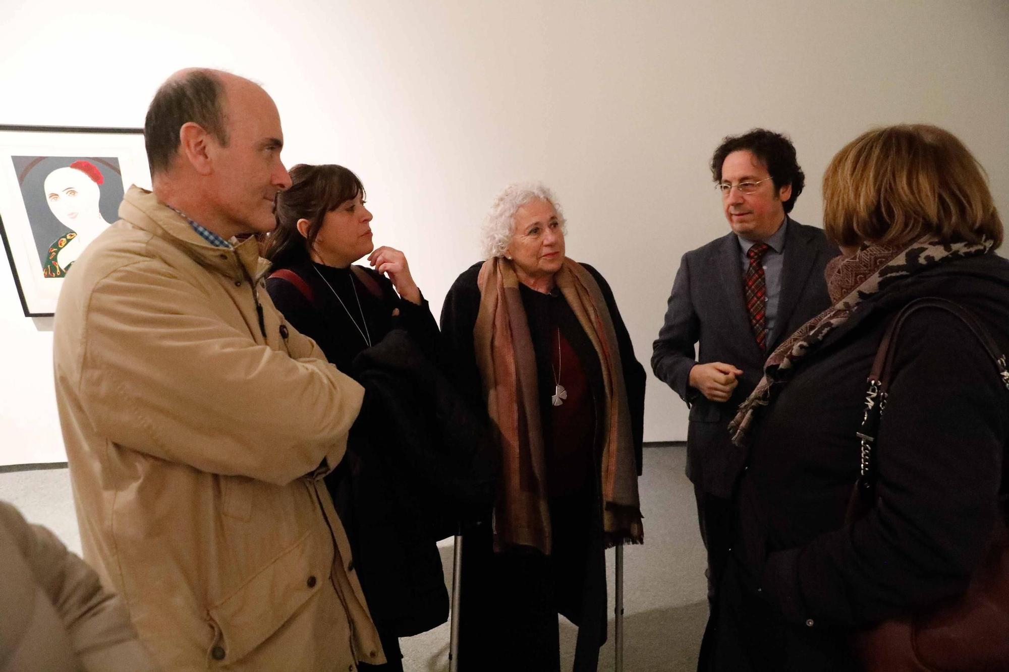 EN IMÁGENES: La inaguración de la exposición de Eduardo Arroyo en el ...