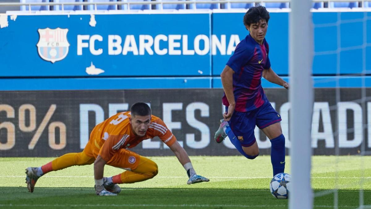 Otra perla de La Masia que se sale: Orian Goren se consagra en la Youth ...