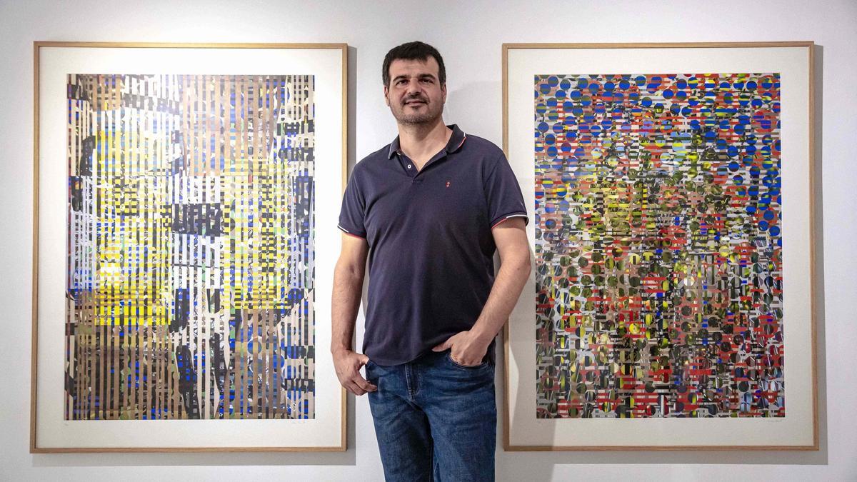 El artista Toni Font expone en el 26 aniversario de la Galería Marimón ...