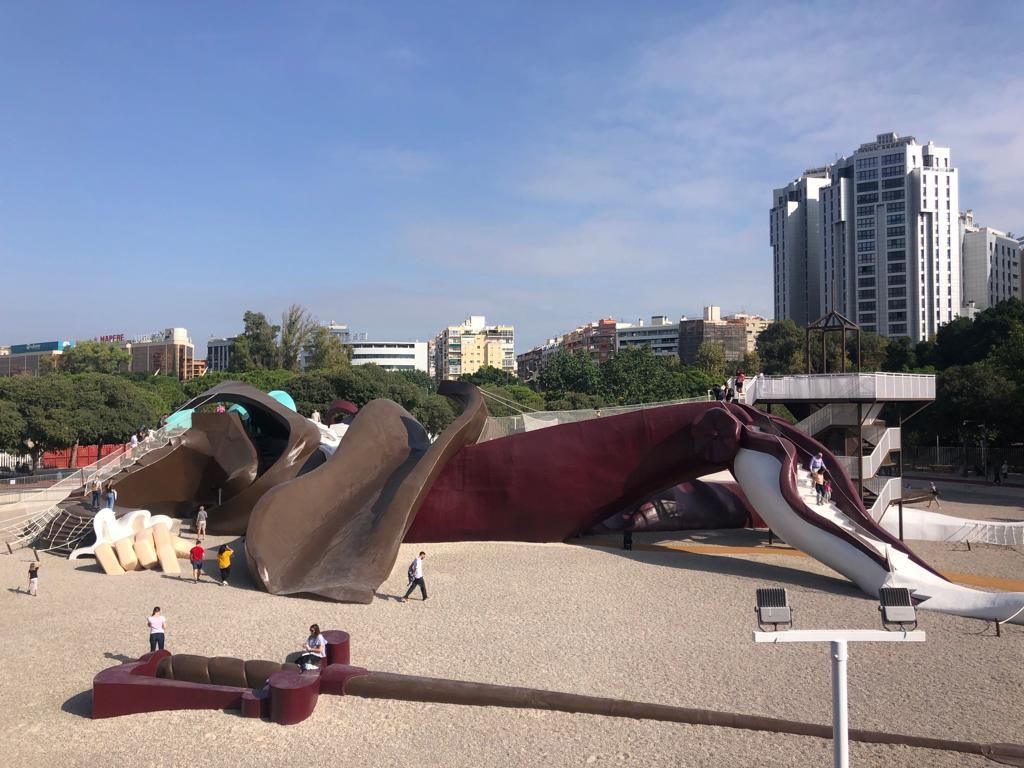 Primeras horas del nuevo Parque Gulliver