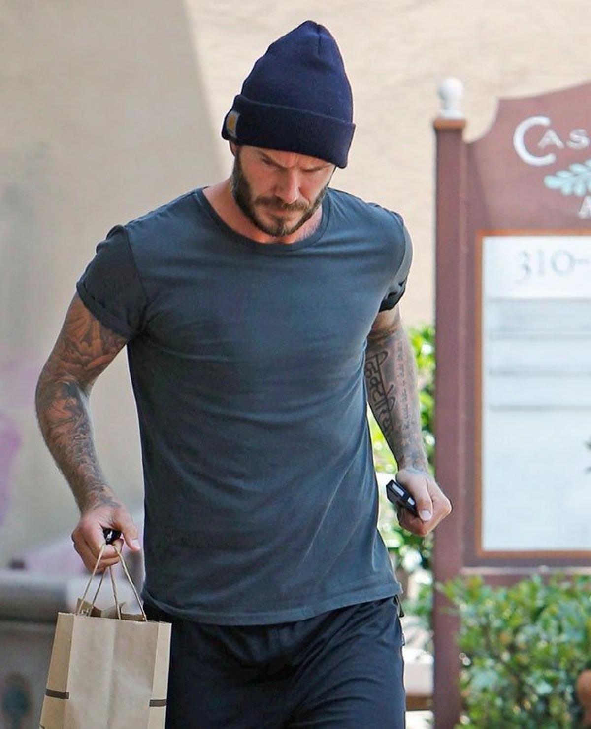 David Beckham, con prisas - Cuore