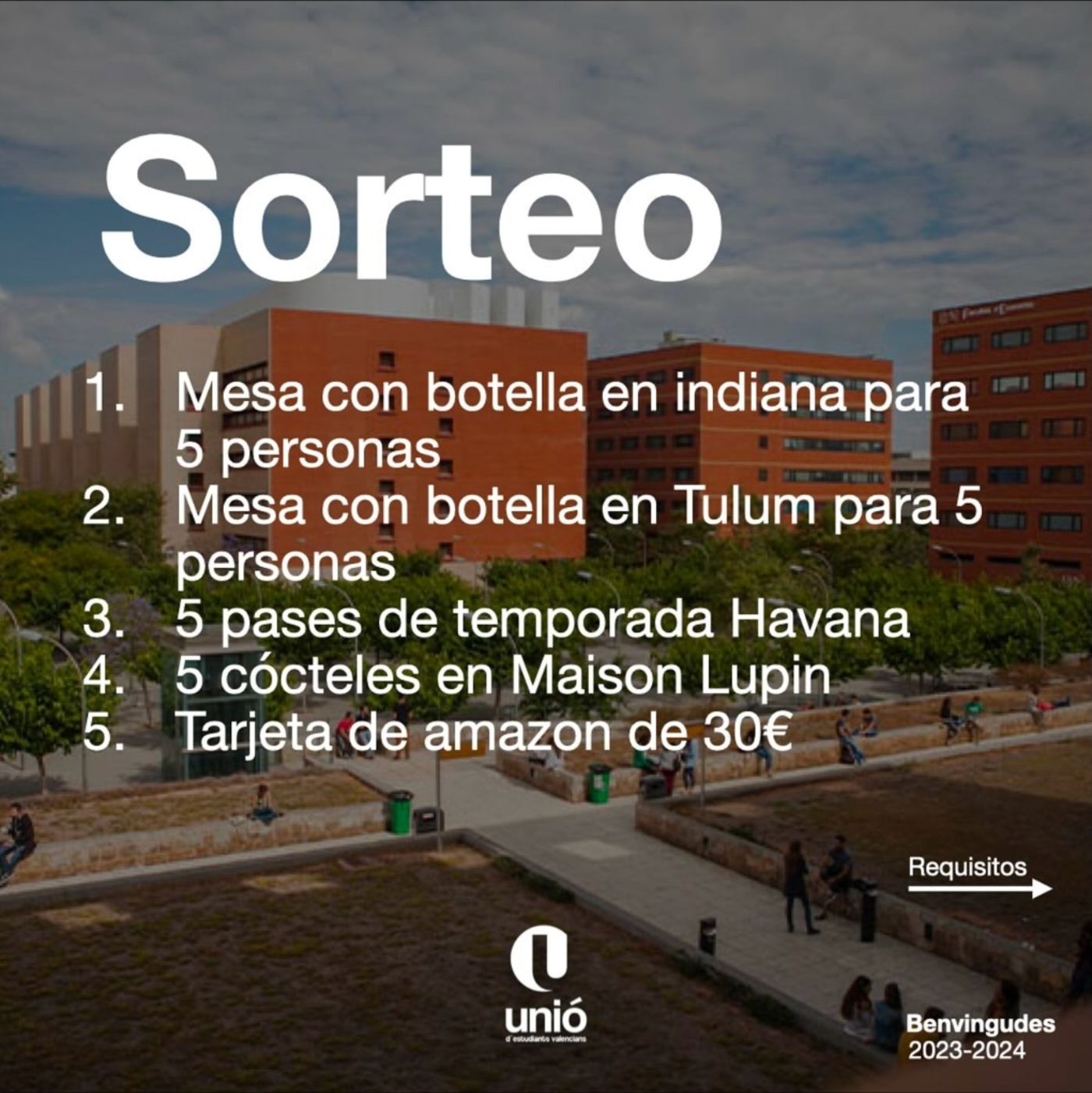 UV sorteo| "Mesa con botella" y "cócteles" en discotecas: el sorteo de ...