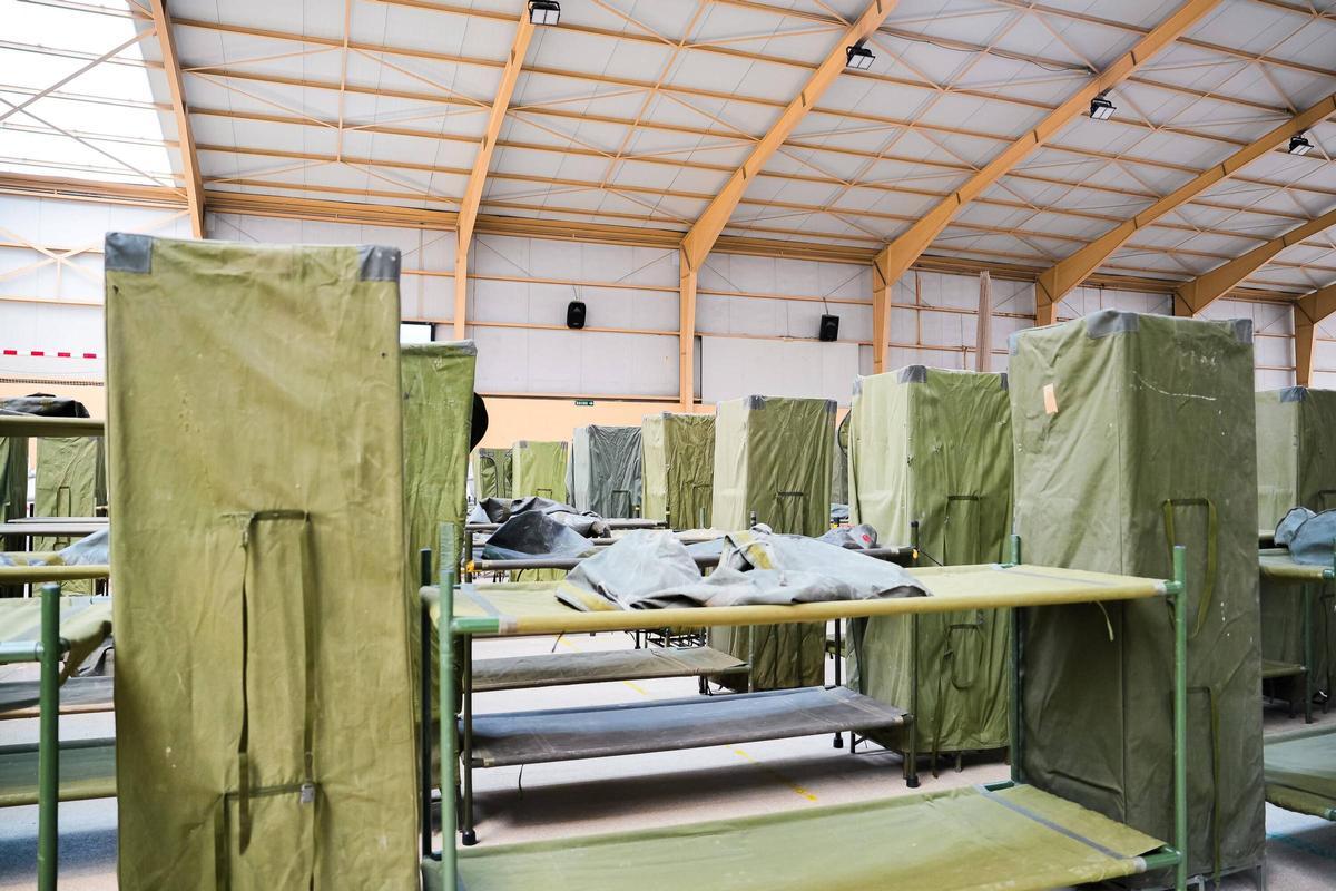 El Ejército inicia la instalación del campamento para el Día de las ...