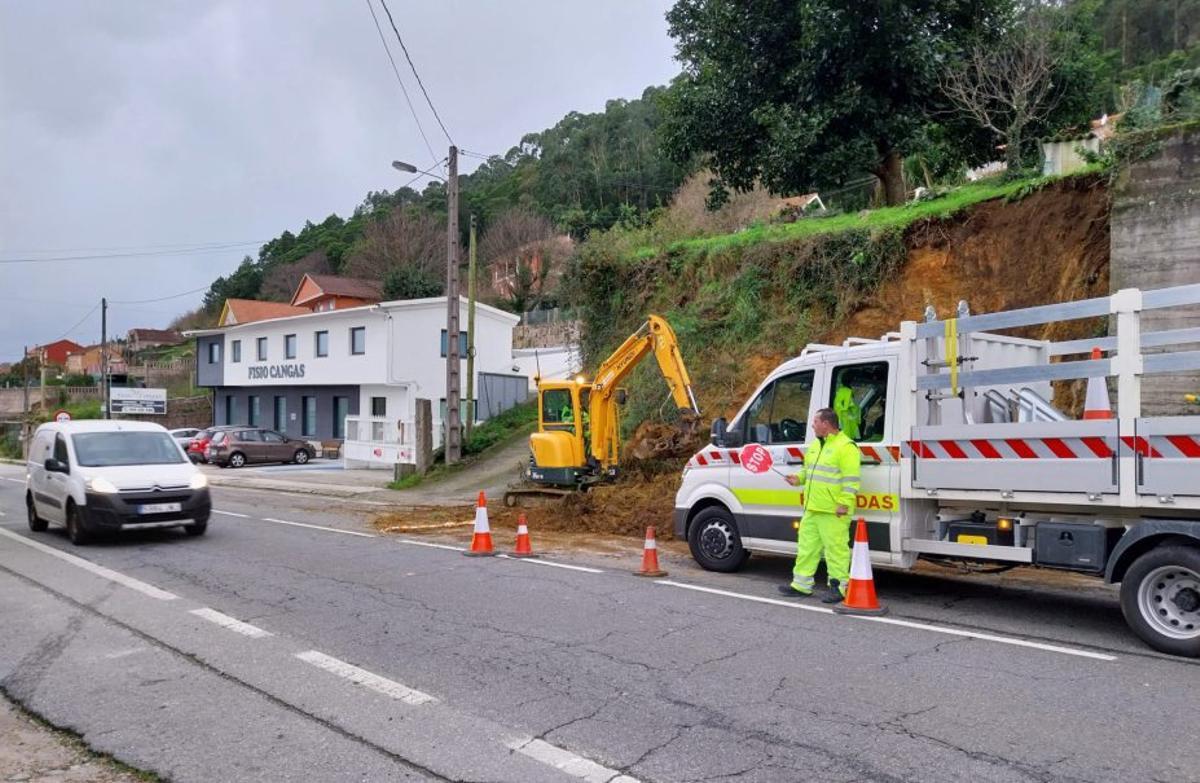 LA BORRASCA JOSEPH EN O MORRAZO: Los daños