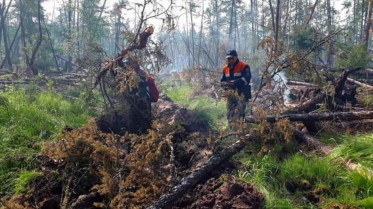Los Incendios Forestales En Rusia Cubren Ya Más De Un Millón De