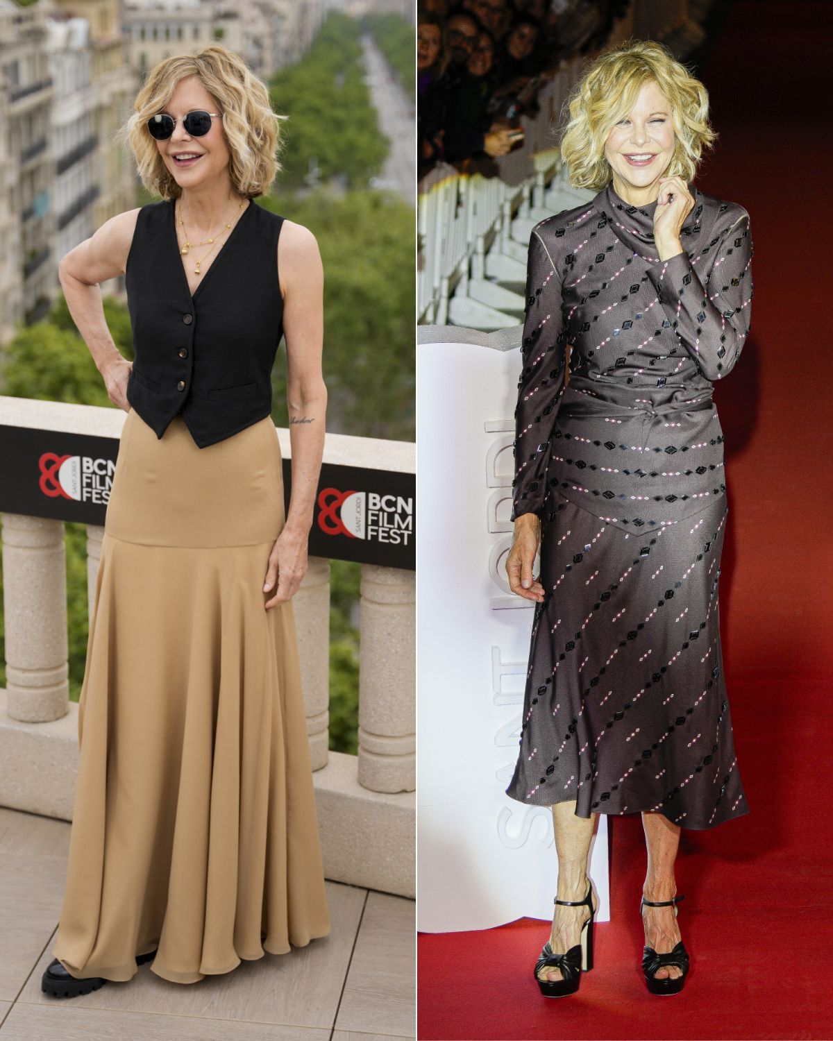 Meg Ryan, en Barcelona, demuestra que a los 62 años está en su mejor ...