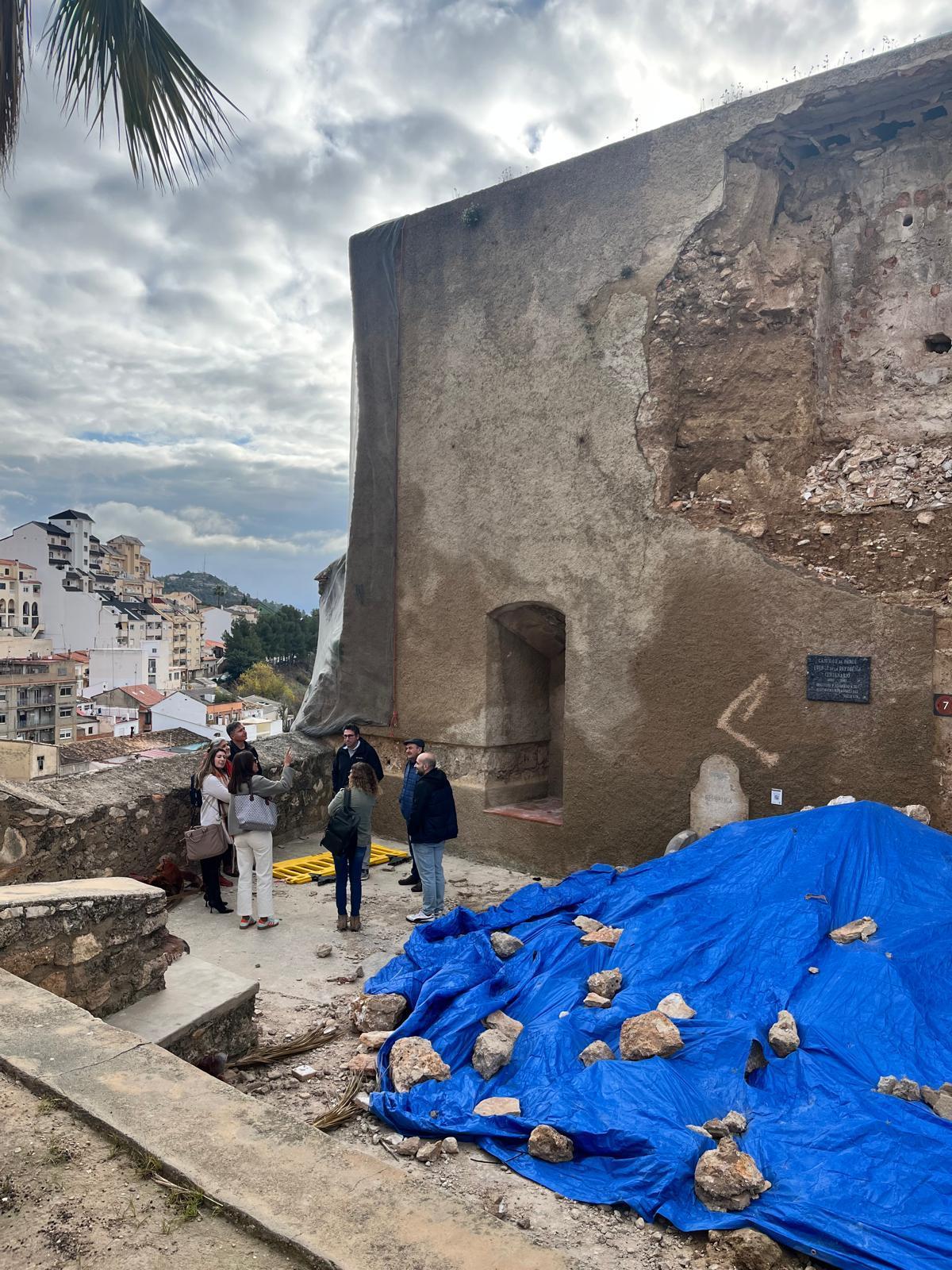 Castillo Buñol Museo obras emergencia reparar caída muros dana Valencia