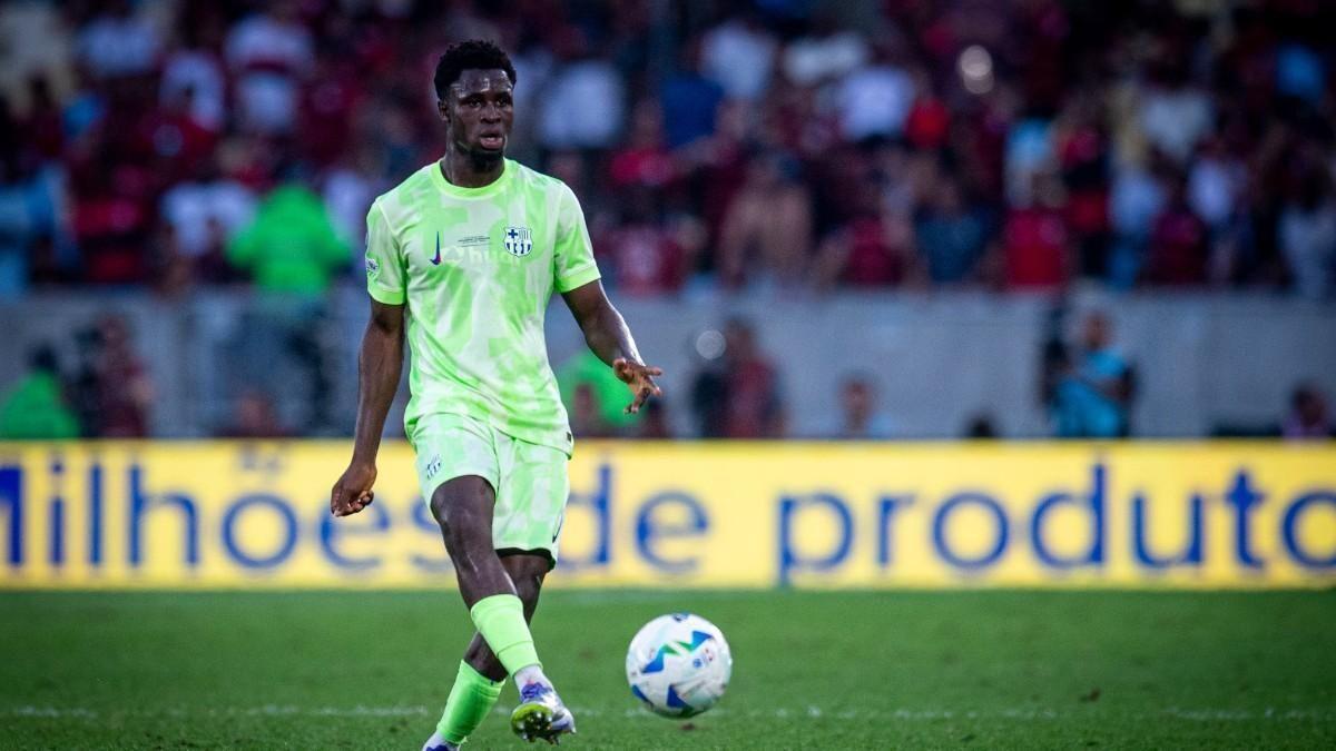 Preocupación con la lesión de Landry Farré | Barça Atlètic