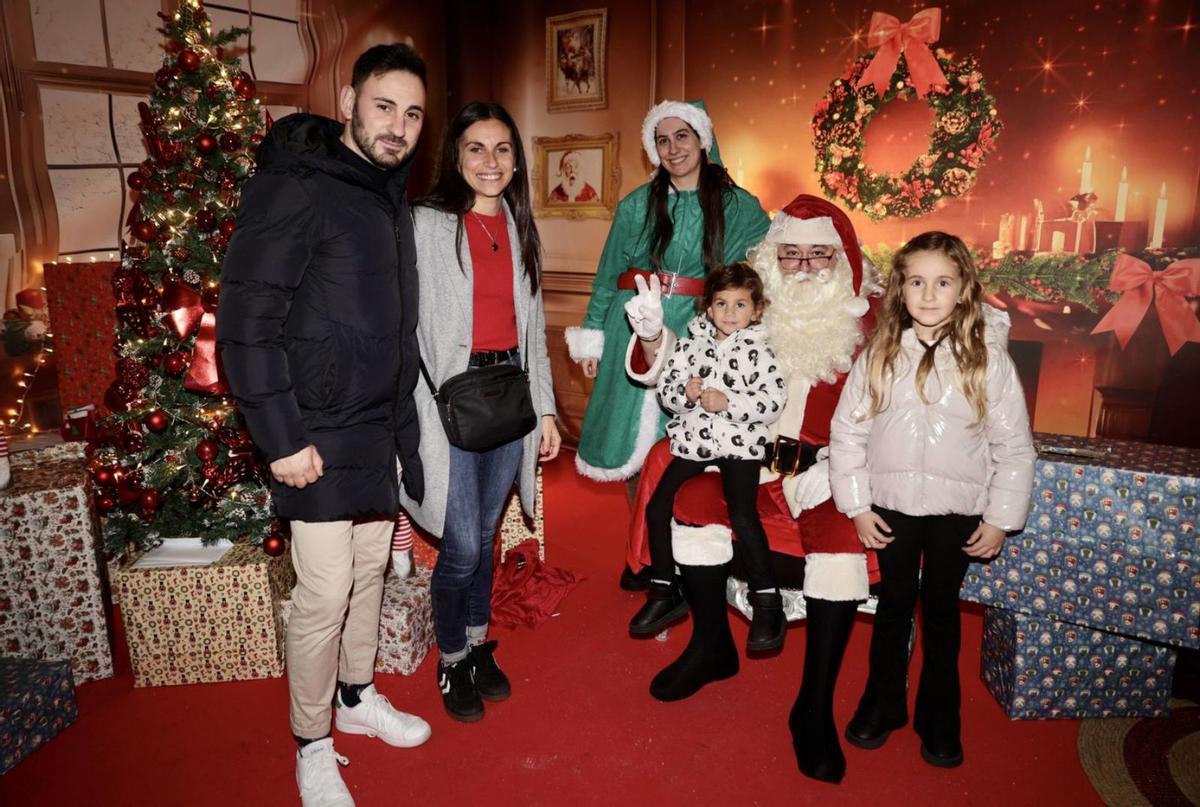 La casa de Papá Noel en el Campo, un imán para niños y mayores