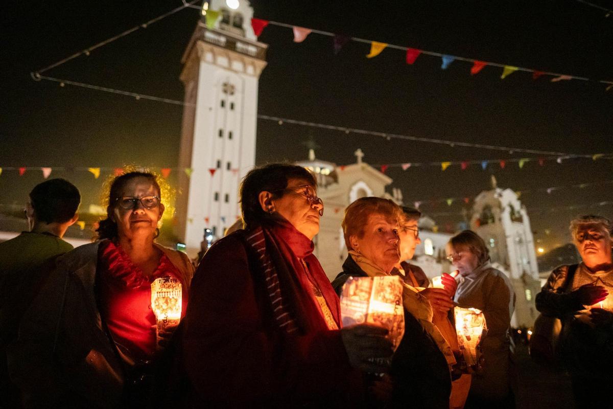 FOTOS: Procesión de las Candelas, en Candelaria