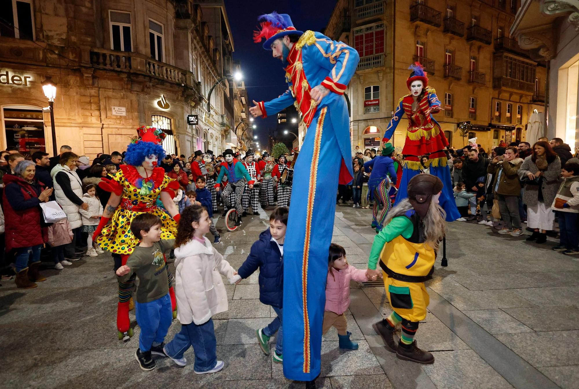 Un circo en la calle Príncipe inaugura el VigoCultura 2026