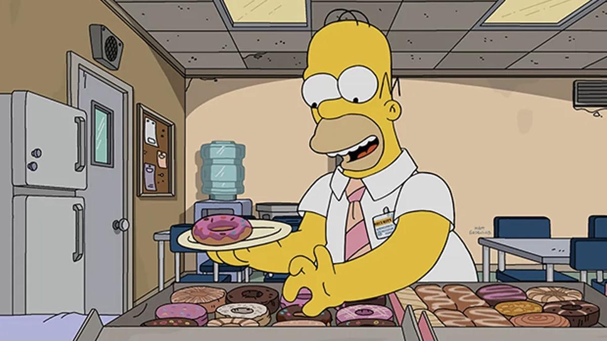 36 años comiendo con 'Los Simpson': de la rosquilla de Homer al ...