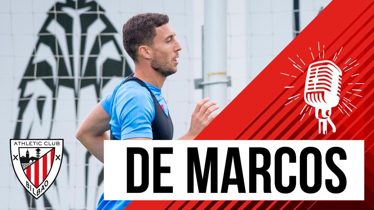 De Marcos y su renovación: "Hay que ser honrado, pensar en el club y ...