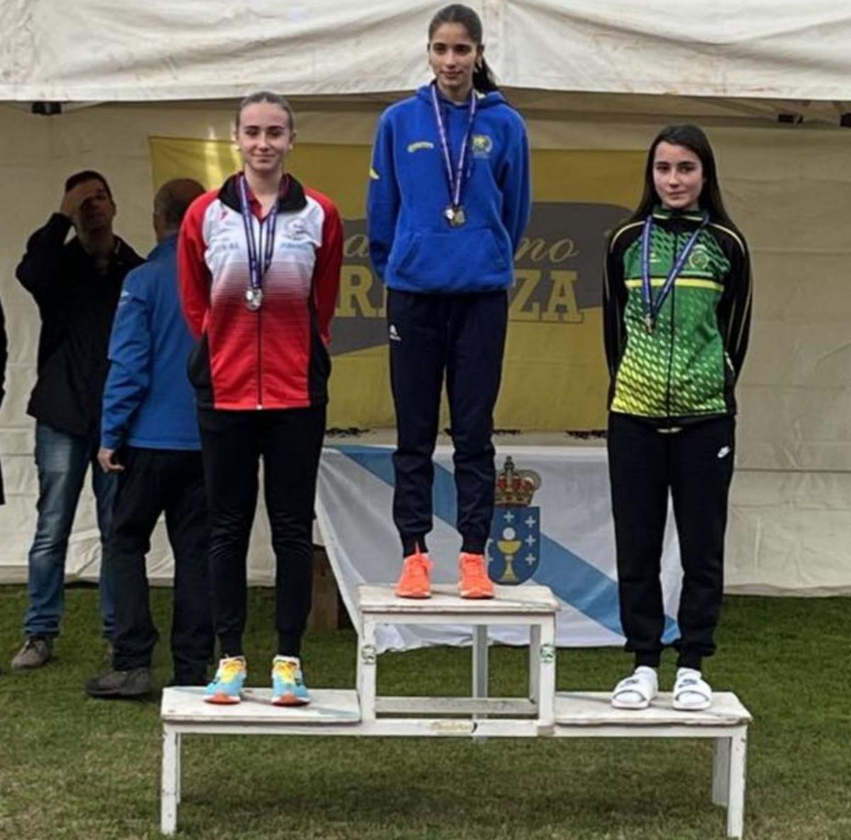 Subcampeonatos autonómicos para Vázquez y Rivas