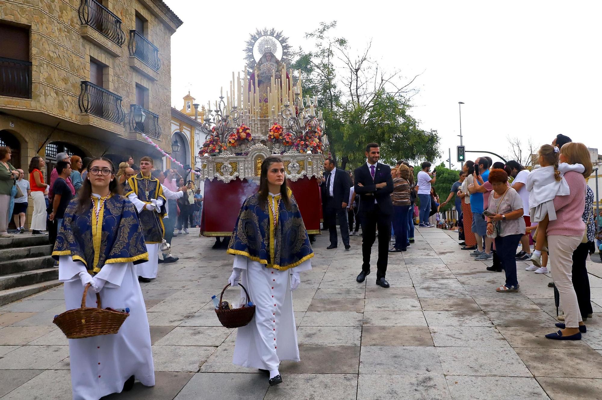 La Virgen del Rayo recorre el Campo de la Verdad - Diario Córdoba