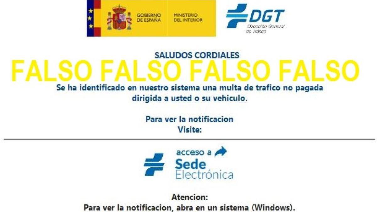 ALERTA FRAUDE MULTAS DGT: Aviso de la DGT: cuidado si recibes una ...