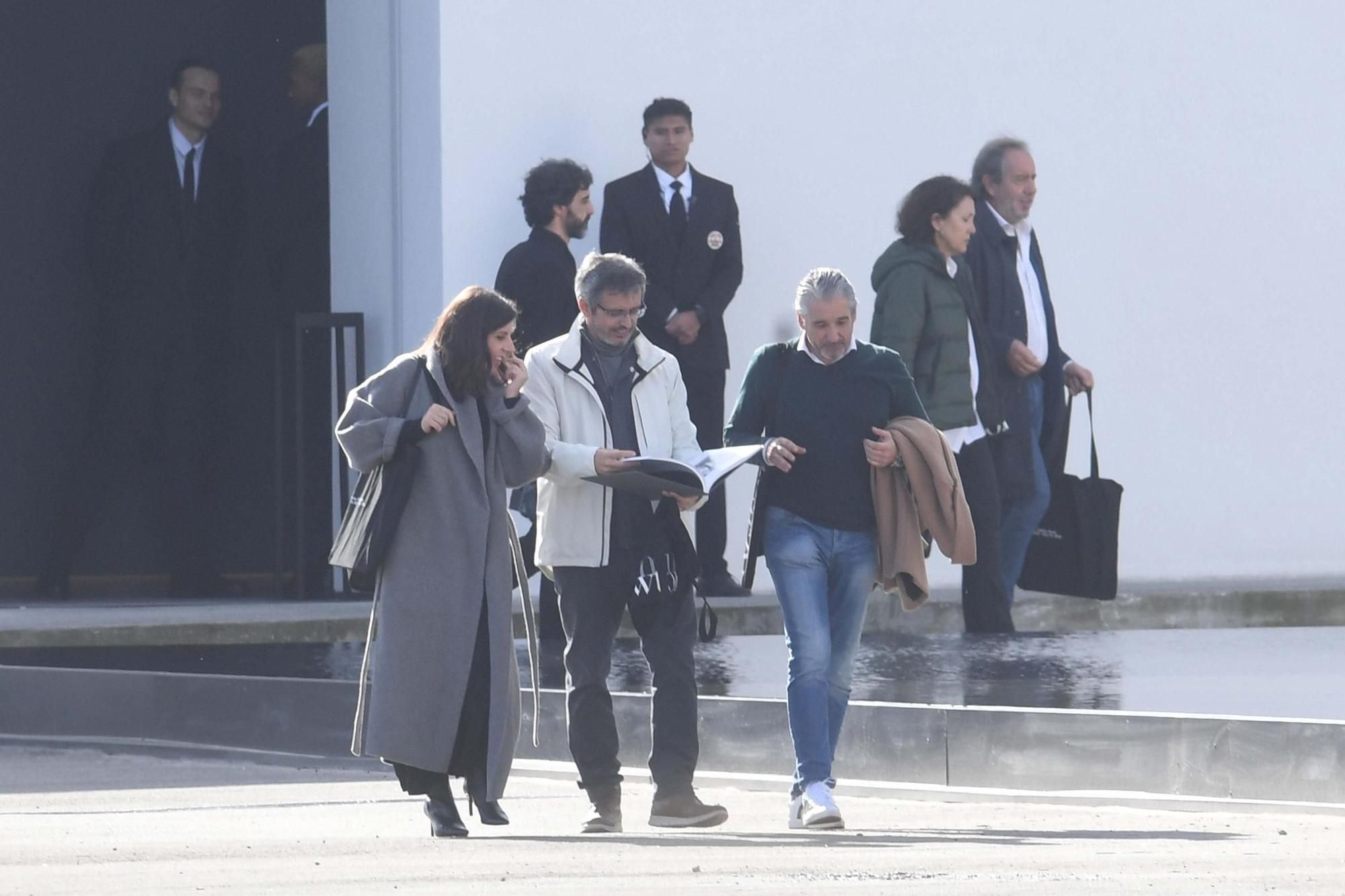 Pase exclusivo para invitados de Marta Ortega a la exposición de Helmut ...