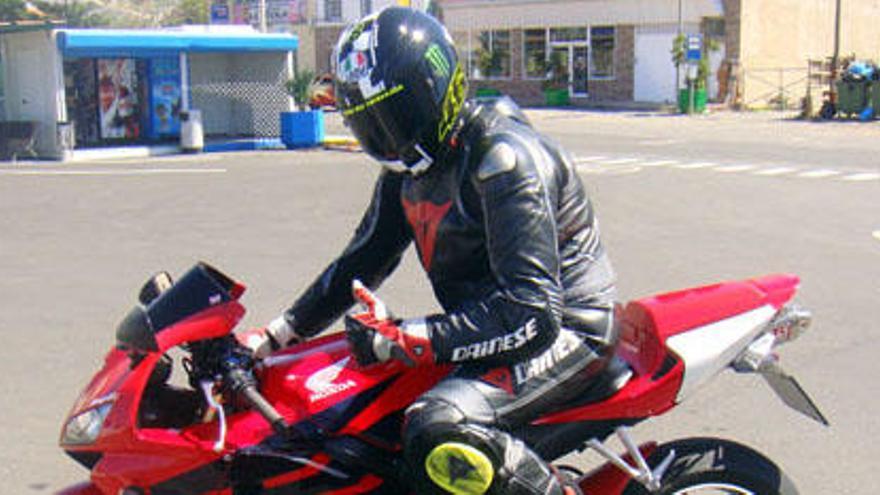 "Era un apasionado de la moto"