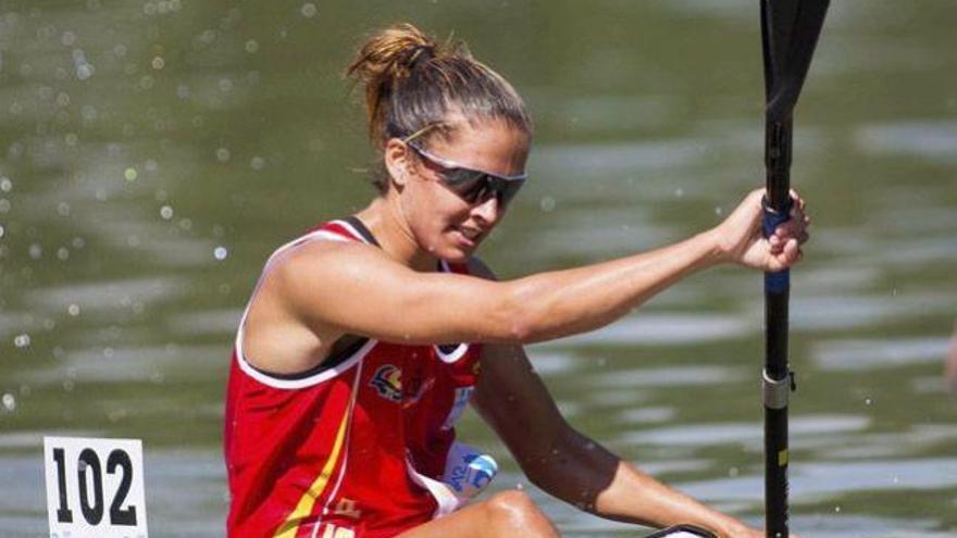 Eva Barrios remará el K-1 5.000 metros en el Europeo
