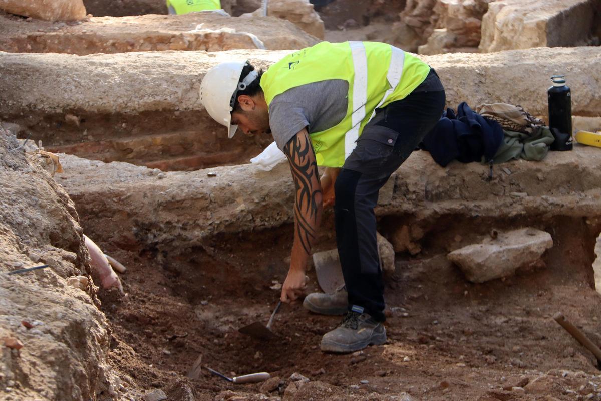 Así son los restos arqueológicos localizados en las obras de ...