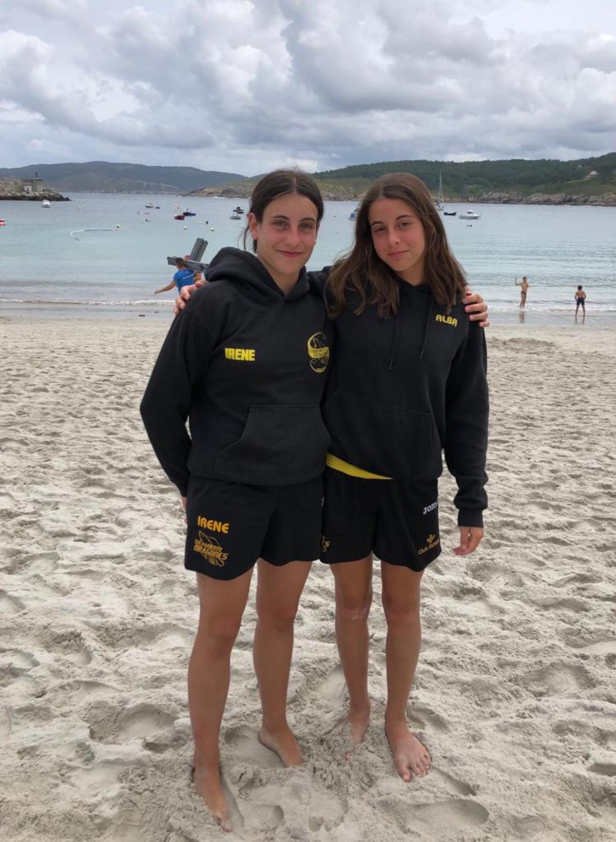 Irene Calvo y Alba Alejandre, de Dragones Caja Rural, orgullo zamorano ...