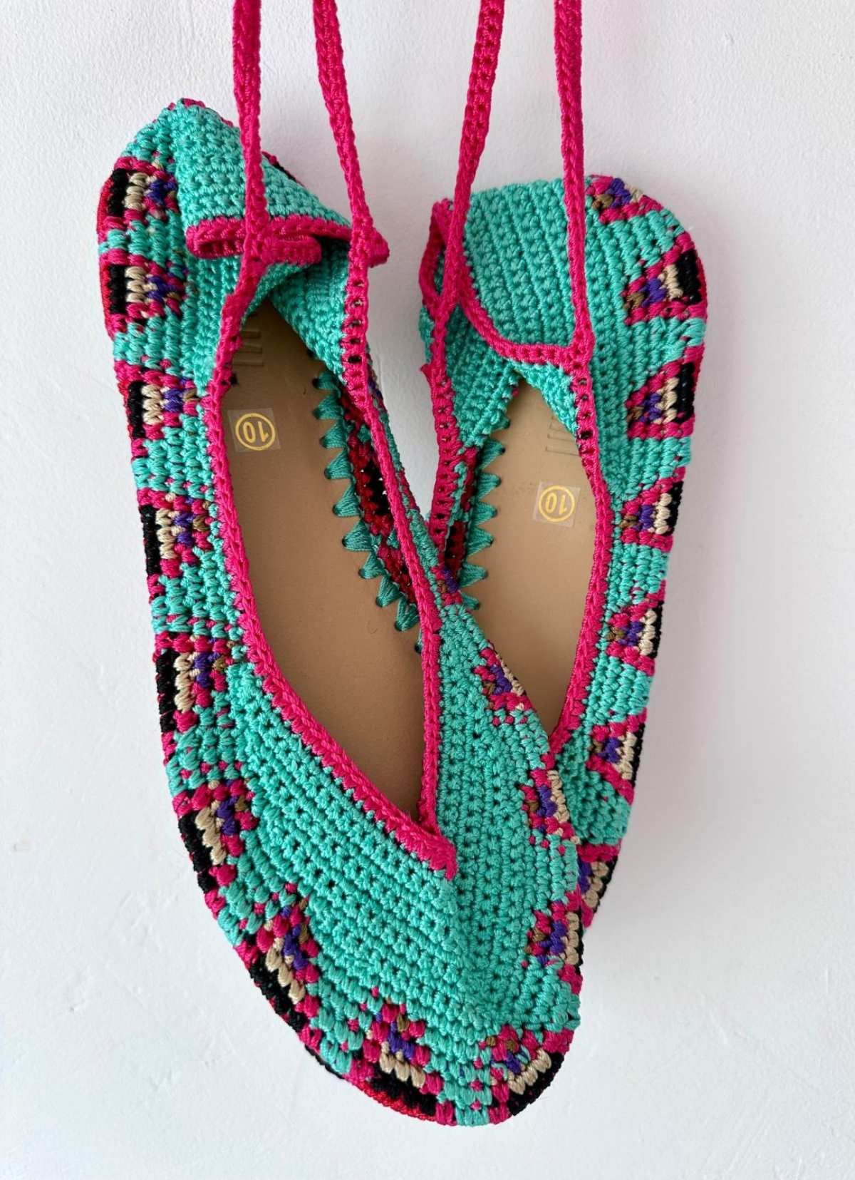 BAILARINAS CROCHET AMELIA BONO | Ni sandalias planas ni cuñas, las ...