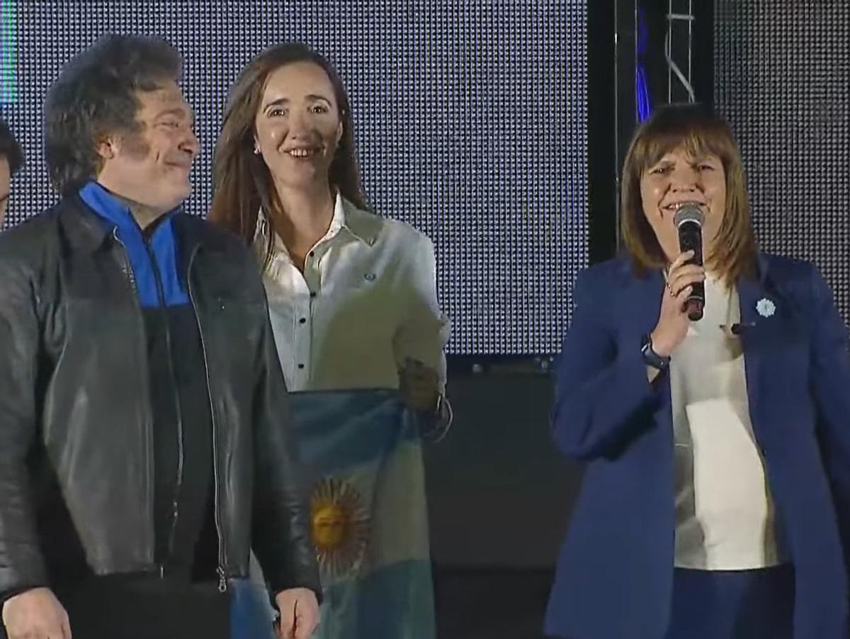 Milei siente la presión de Macri y nombra a su exrival Paticia Bullrich ...