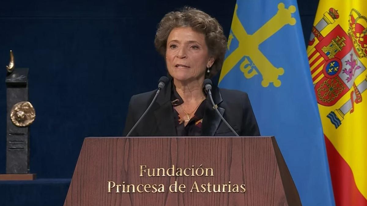 Discurso de la Presidenta de la Fundación Princesa de Asturias, Ana ...