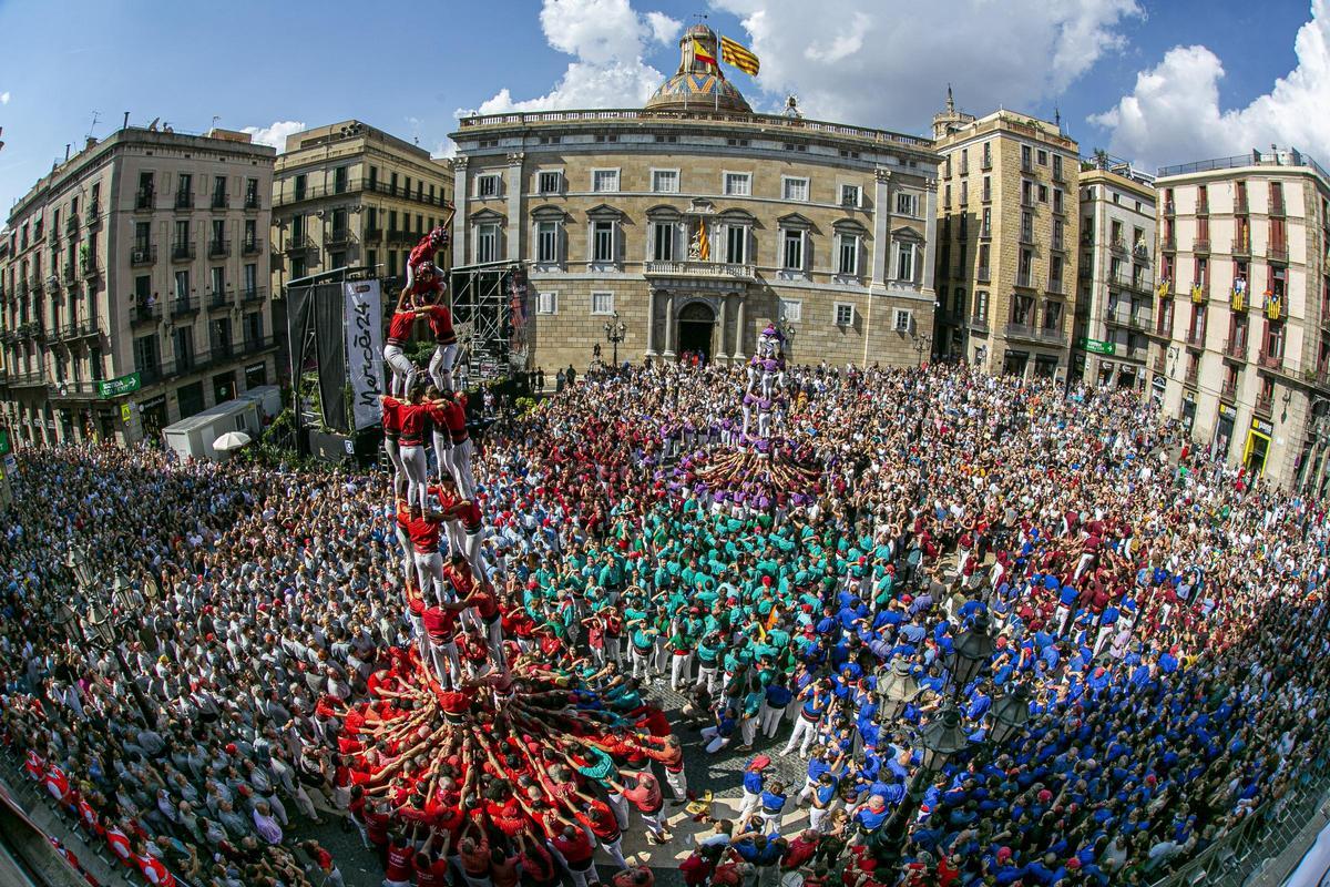 Diada castellera de la Mercè 2024