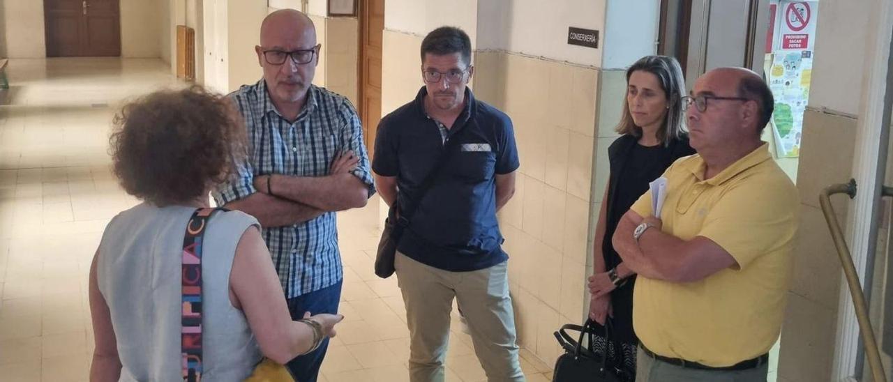 Educación inspecciona el IES Valle Inclán y señala ahora al día 26 como ...