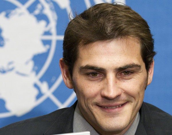 Iker Casillas, embajador de buena voluntad de la ONU - Cuore