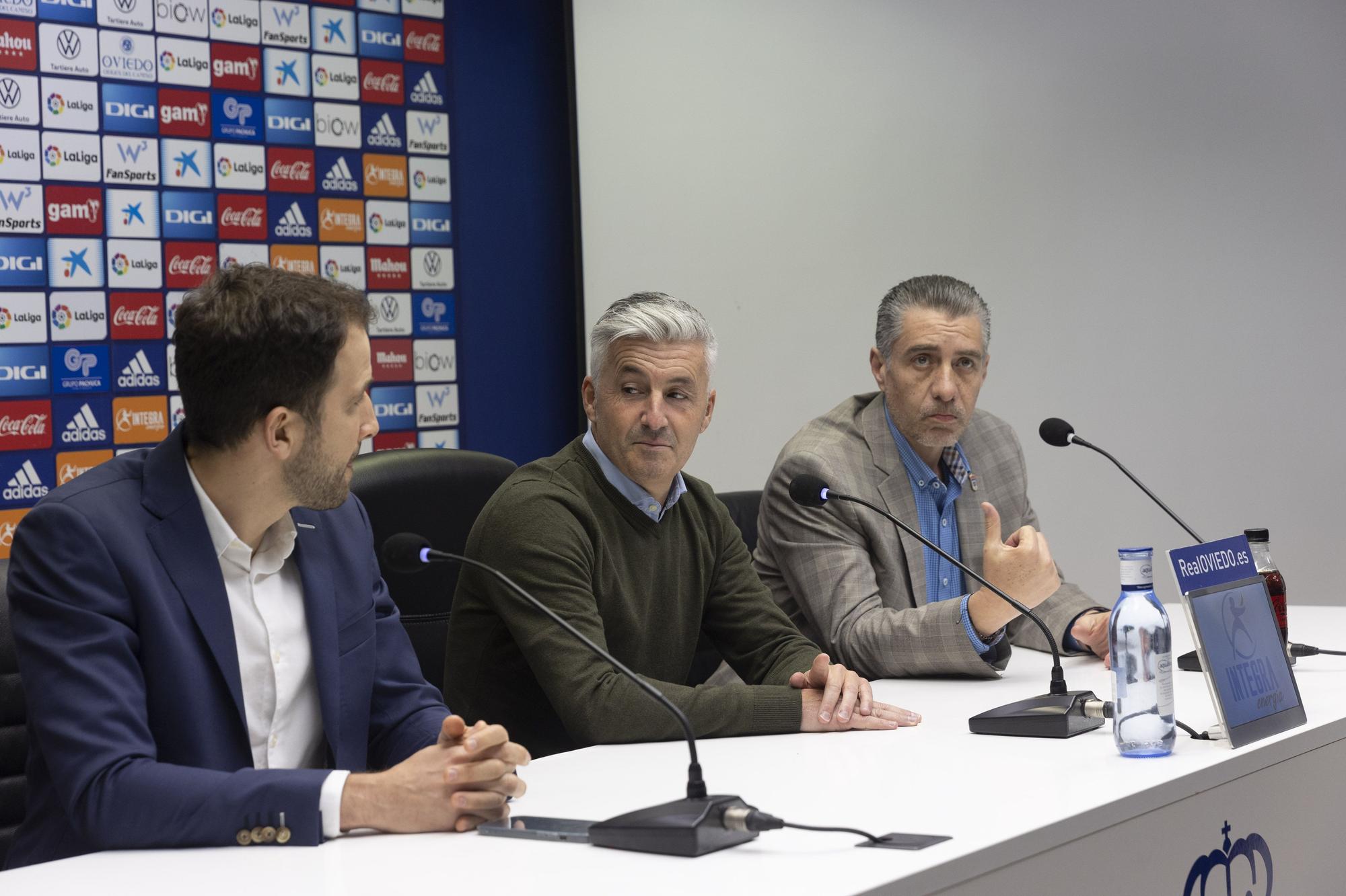 Las imágenes de la presentación de Roberto Suárez como director ...