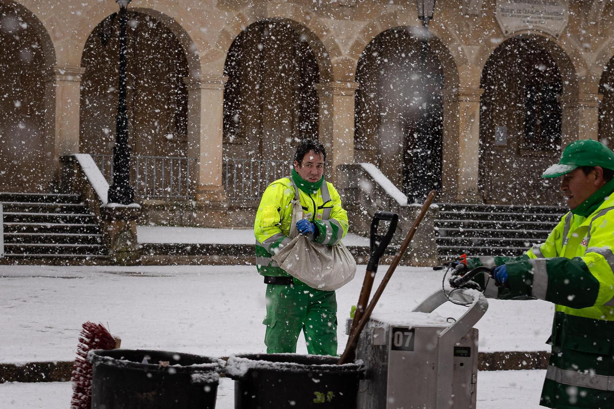 GALERÍA: La nieve tiñe de blanco Castilla y León