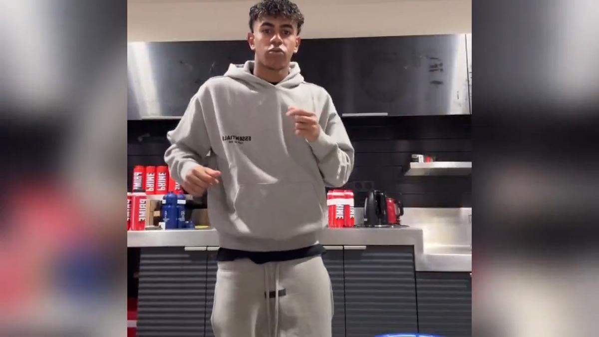 ¡Lamine sigue bailando!