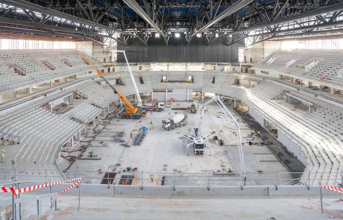 ESTADO OBRAS ROIG ARENA