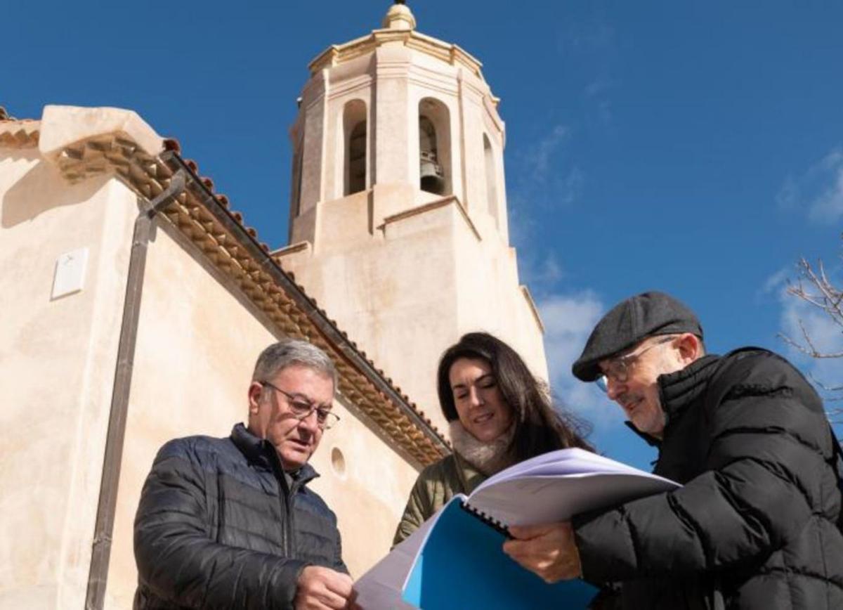 La Iglesia de Valmadrid recupera su belleza exterior